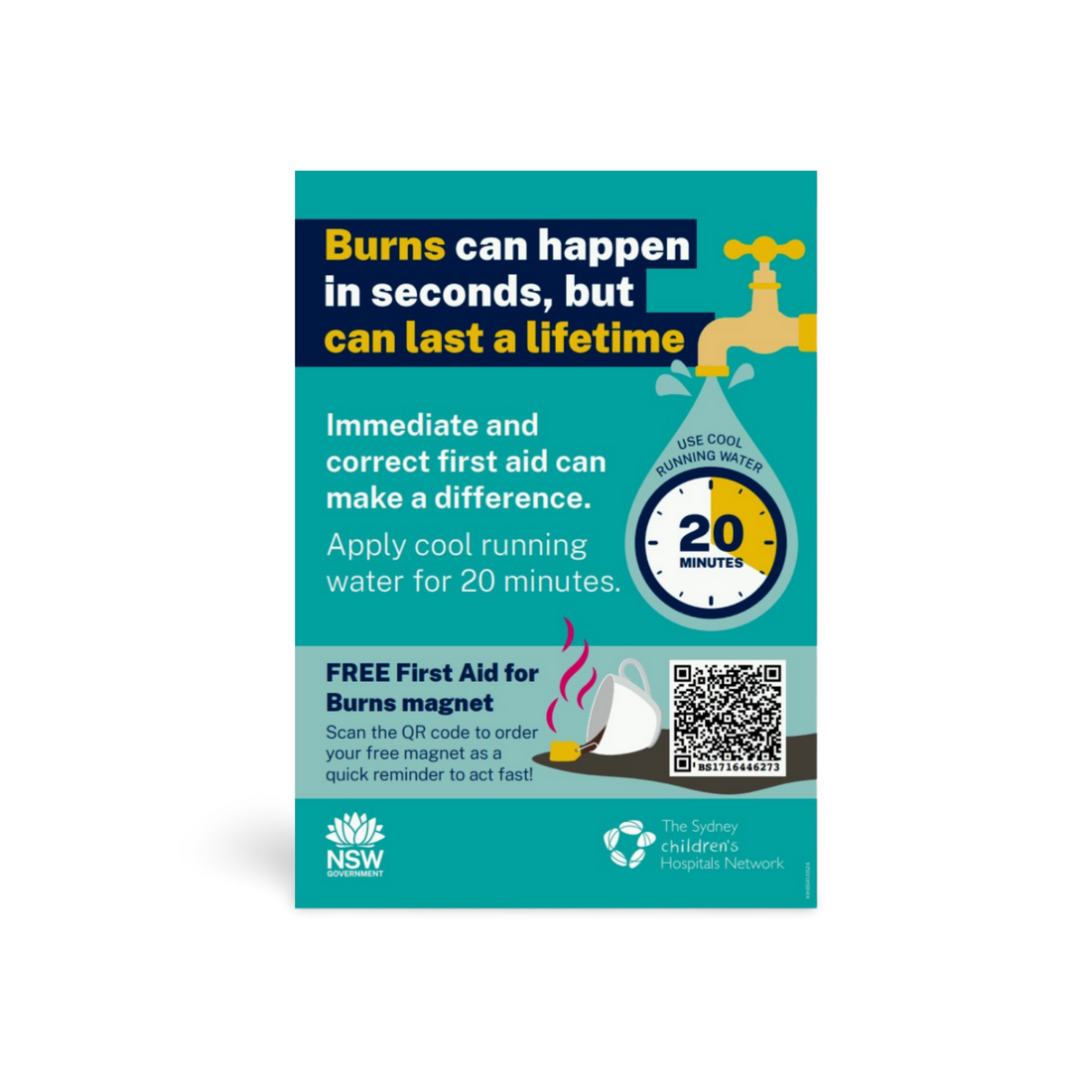 Burns Awareness Poster - Download Resource - PDF – Sydney Children's ...